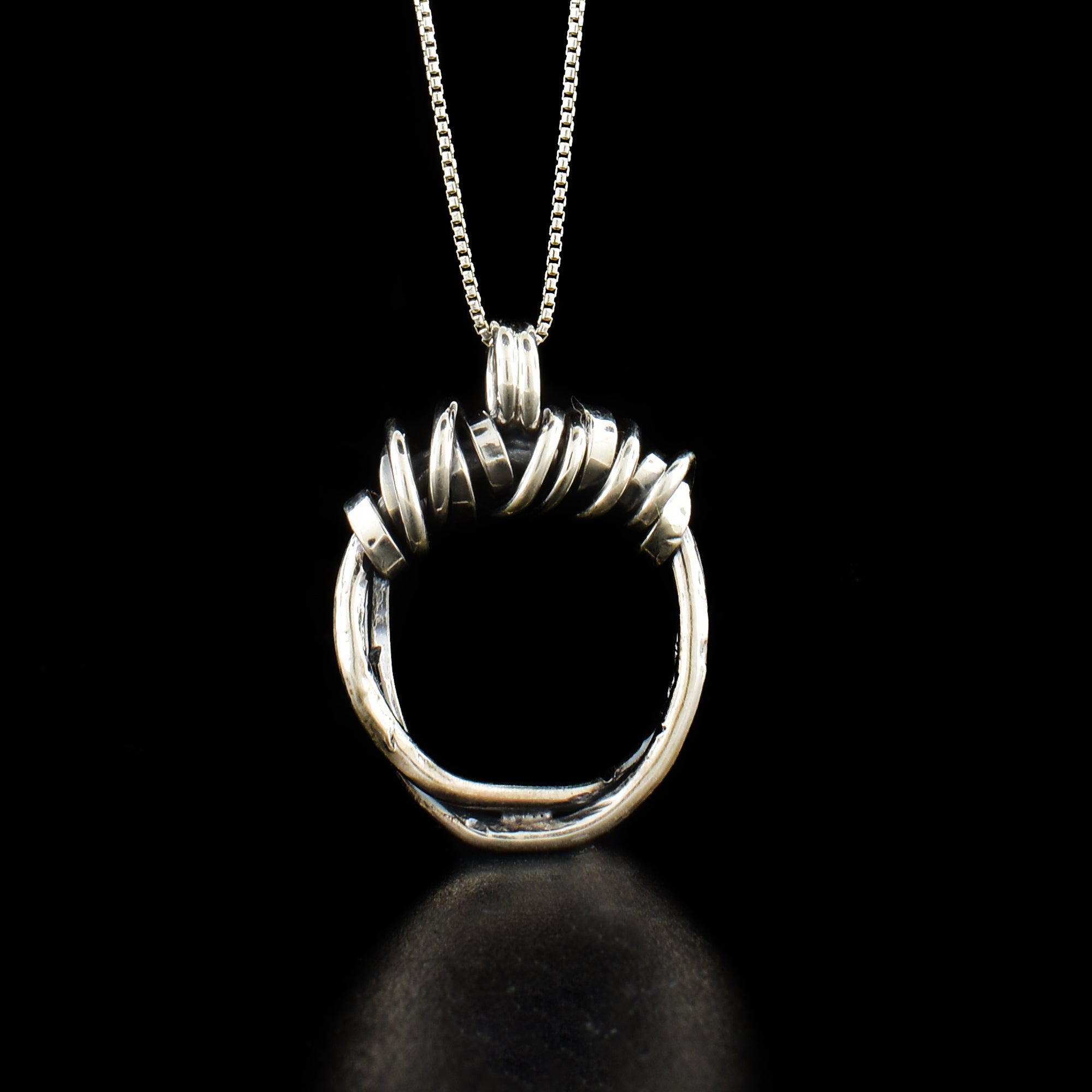 Sterling Silver Twist of Fate Necklace | Artina's Jewellery